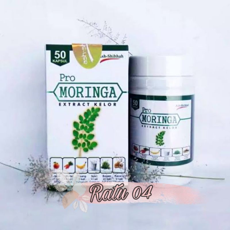 Jual Pro Moringa Ash Shihhah - Kapsul Daun Kelor - Ekstrak Daun Kelor ...