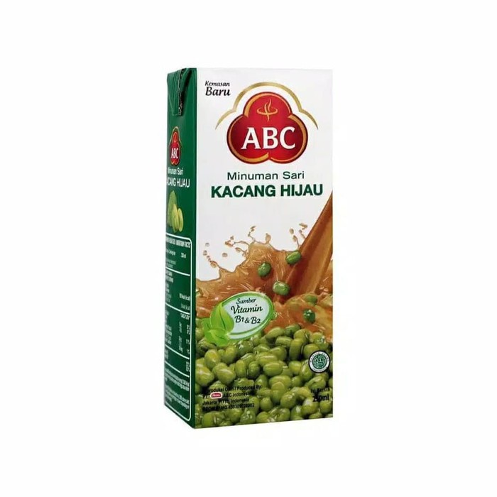 Jual ABC Minuman Kotak Sari Kacang Hijau 250 ml | Shopee Indonesia