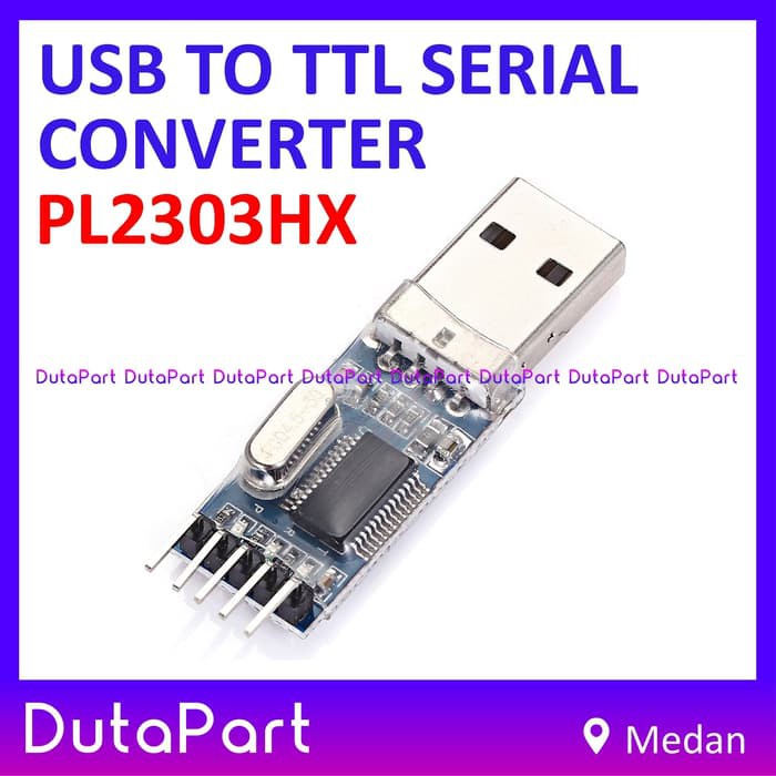 Jual PL2303 PL2303HX 2303 USB TO TTL Serial Converter Module | Shopee ...