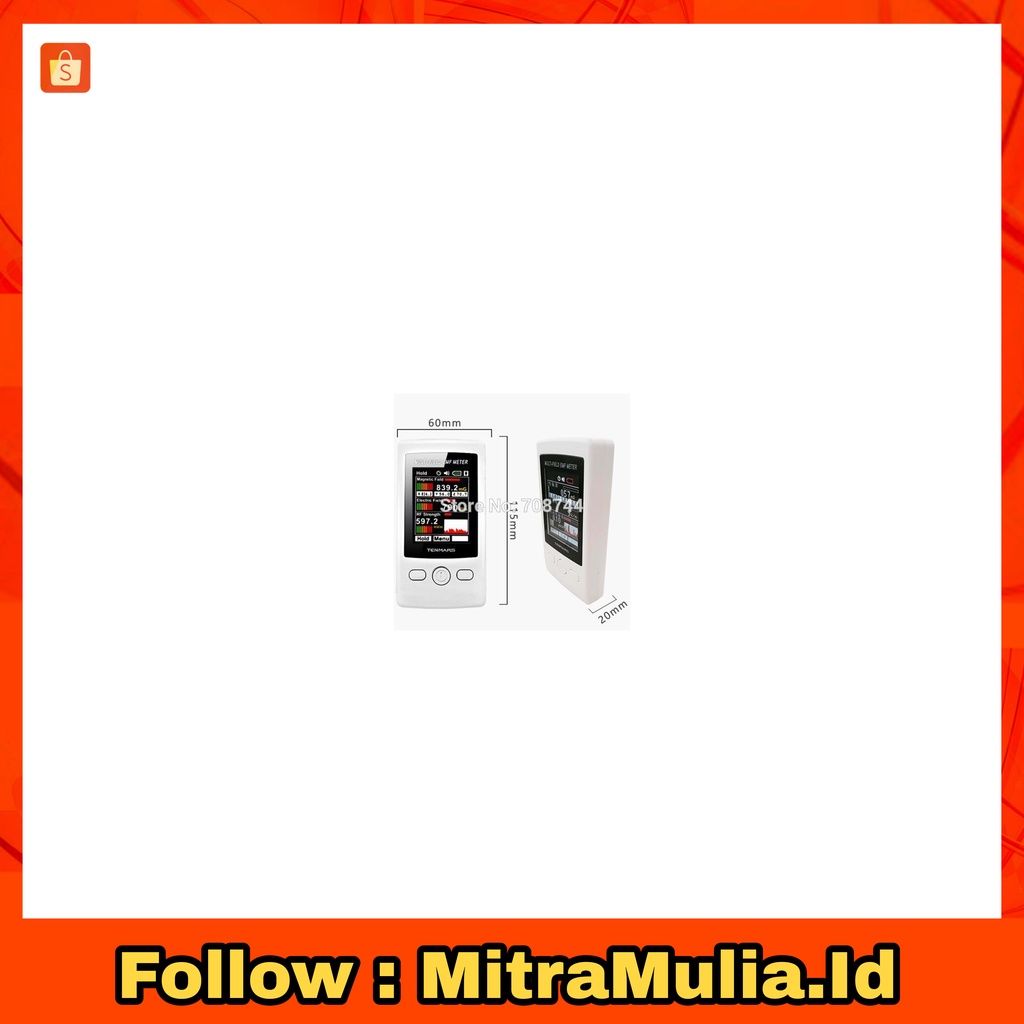 Jual Gauss 3-axis Magnetic Electric RF Field Strenght Digital ...