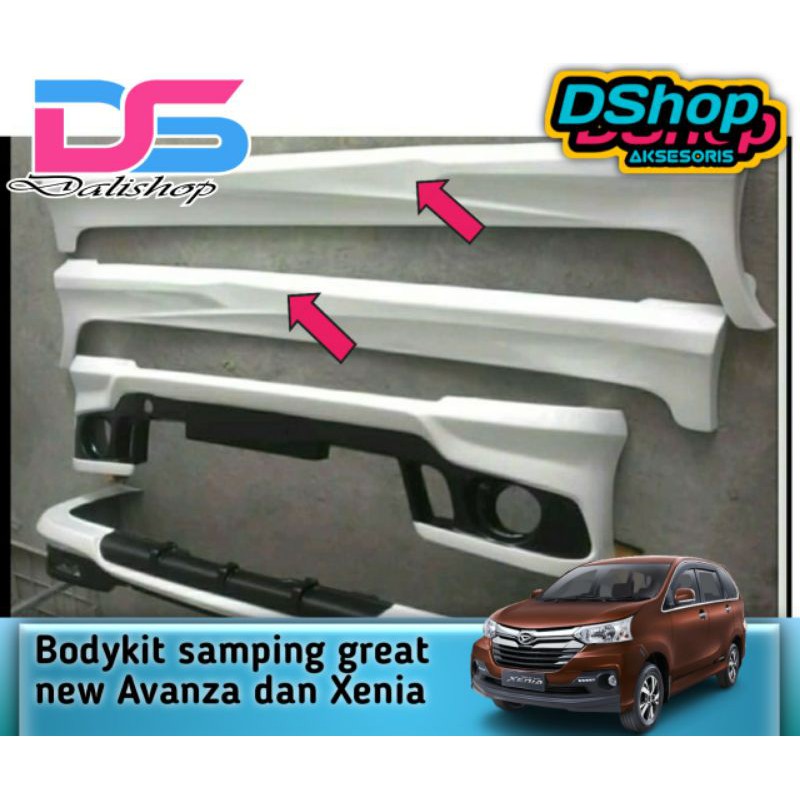 Jual Bodykit samping great new Avanza dan Xenia 2016 - 2018 | Shopee ...