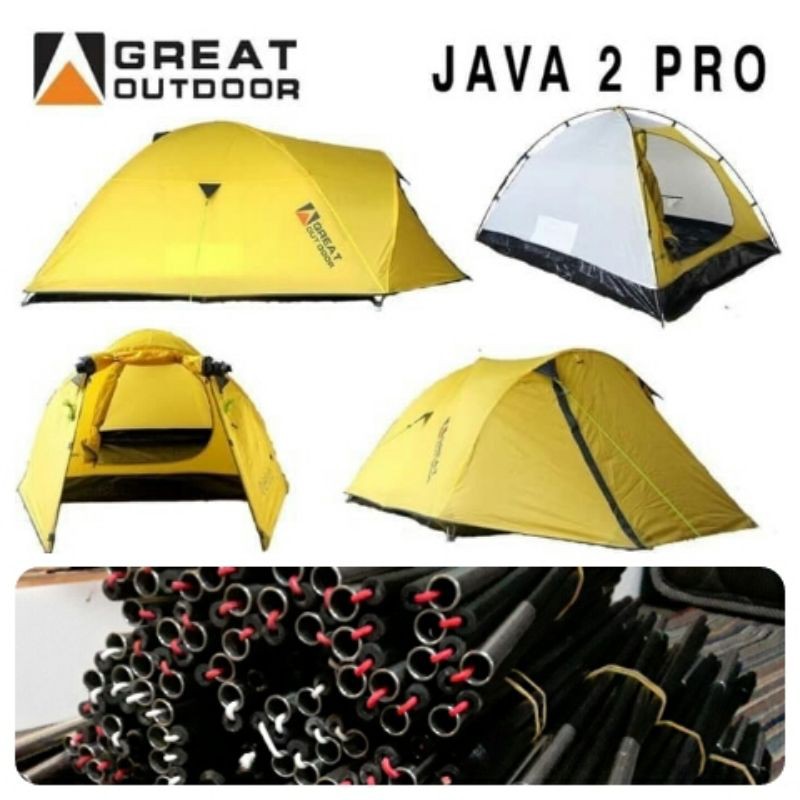 Jual Frame Tenda Great Outdoor Java 2 PRO Bag Depan/Vestibule BUKAN TENDA | Shopee Indonesia