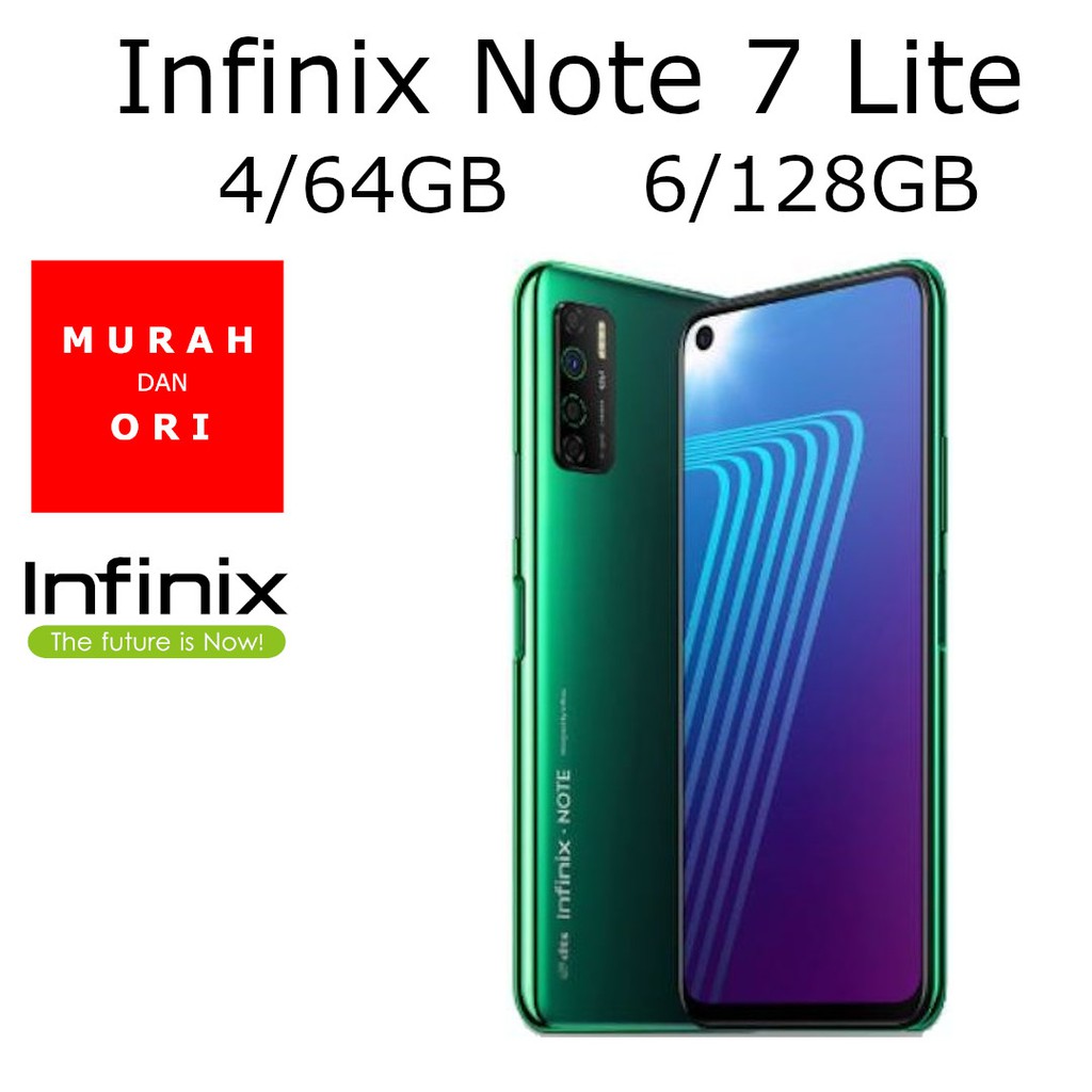 Jual Infinix Note 7 Lite 4/64GB 4/128GB | Shopee Indonesia
