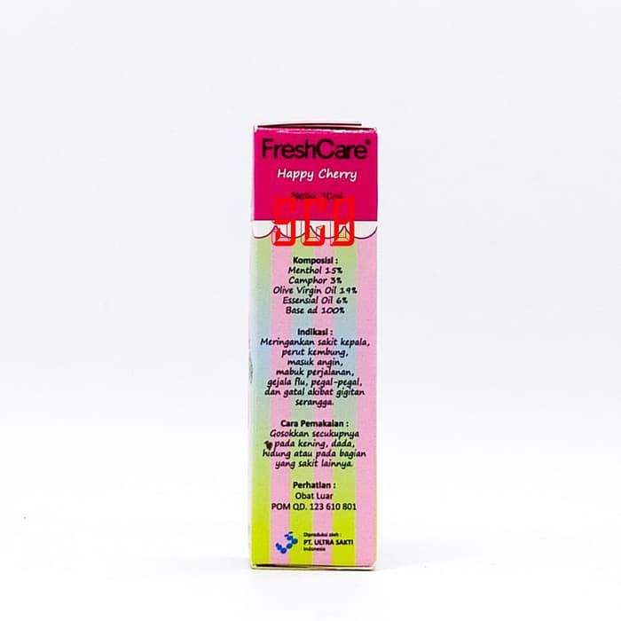 Jual ORIGINAL FRESHCARE TEENS HAPPY CHERRY 10 ML/MINYAK ANGIN FRESH ...