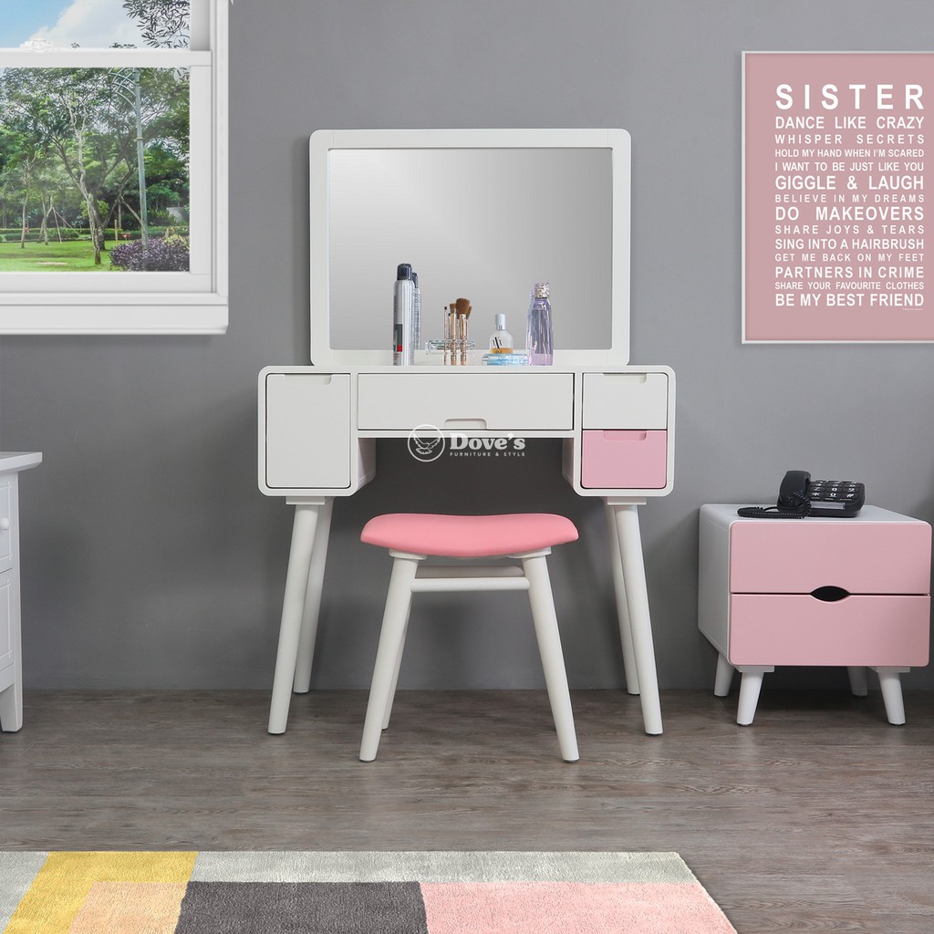 Jual Meja Rias - MR 032 - Meja Make Up - Meja Cermin - Doves Furniture ...