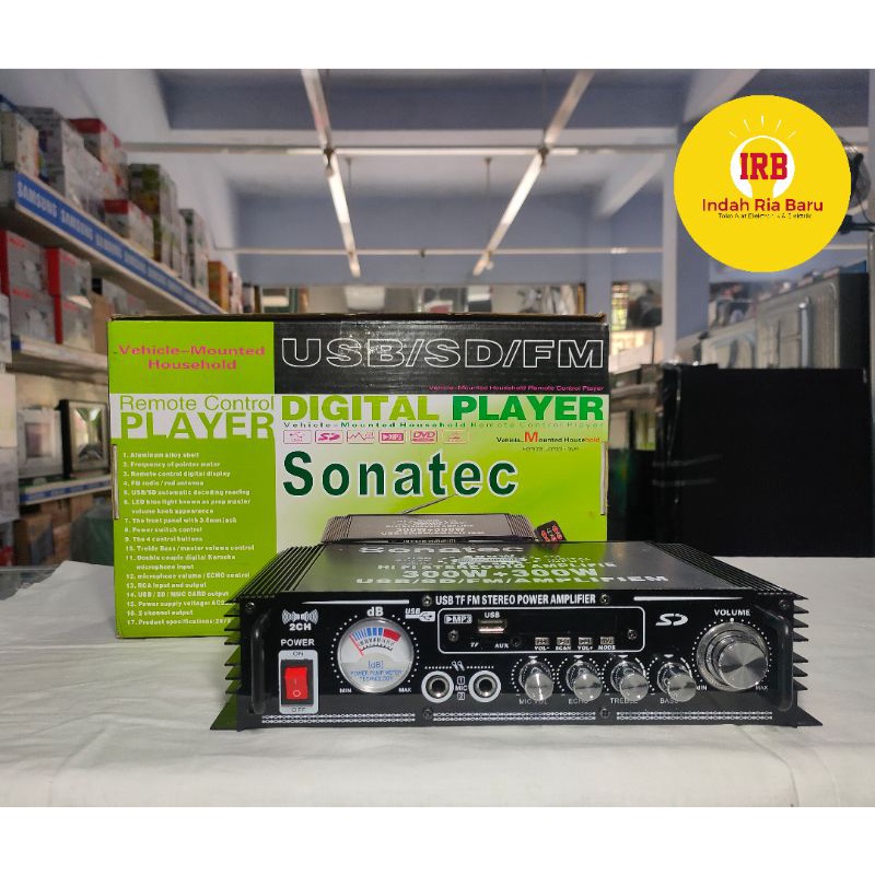 Jual Player Digital Amplifier SONATEC | Shopee Indonesia