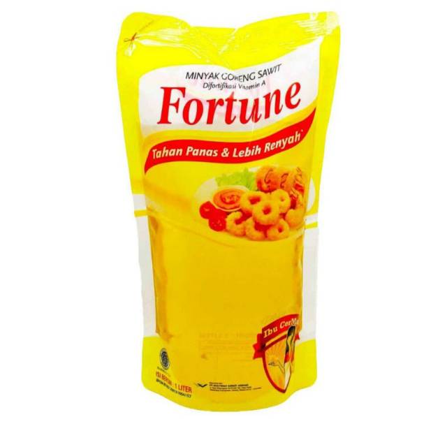 Jual MINYAK GORENG FORTUNE 1 LITER (REFILL) / FORTUNE COOKING OIL ...