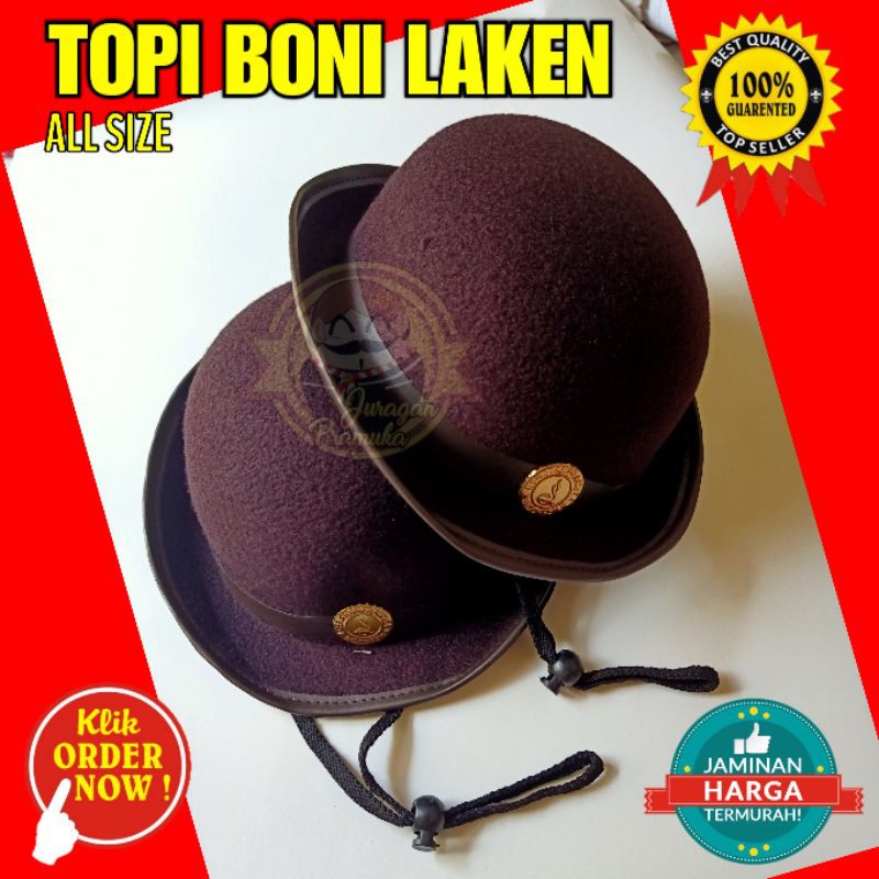 Jual TOPI BONI PRAMUKA DAN BARET PRAMUKA HALUS ( PRAMUKA ) | Shopee ...