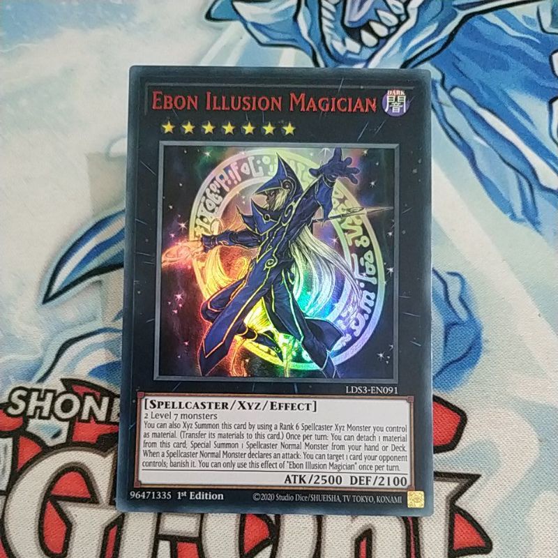 Jual yugioh ebon illusion magician LDS3 ultra rare original | Shopee Indonesia