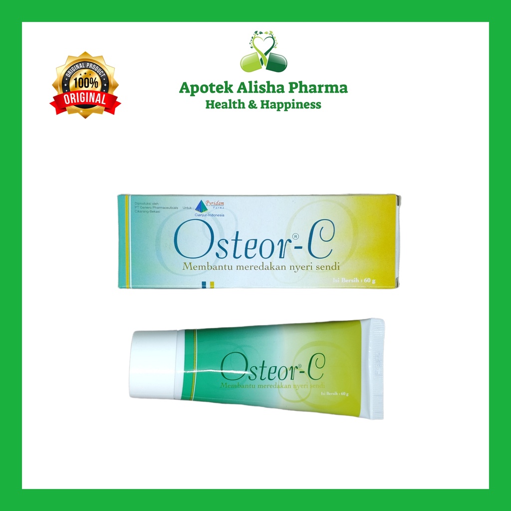 Jual Osteor C Krim 60gr - OsteorC Cream Pereda Nyeri Tulang Sendi Otot ...