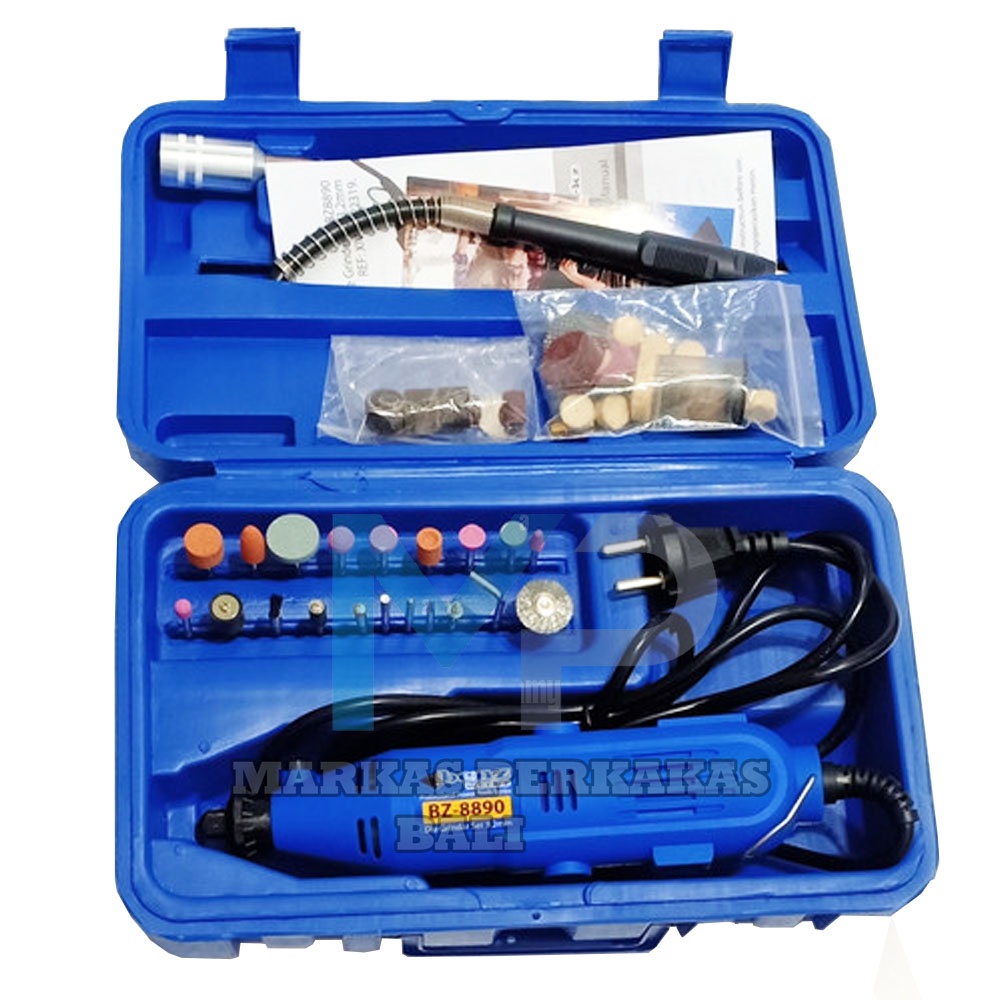 Jual Benz Mini Rotary Tools - Mini Grinder Set 3.2mm-220 watt- Variable ...