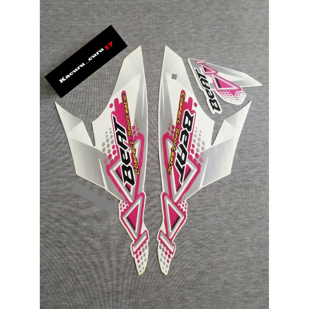 Jual stiker motor striping standar Honda BEAT KARBU 2011 (BISA COD ...