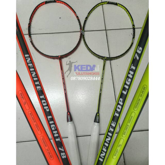 Jual Raket Badminton Hart Infinite Top Light 76 / 78 Original | Shopee ...