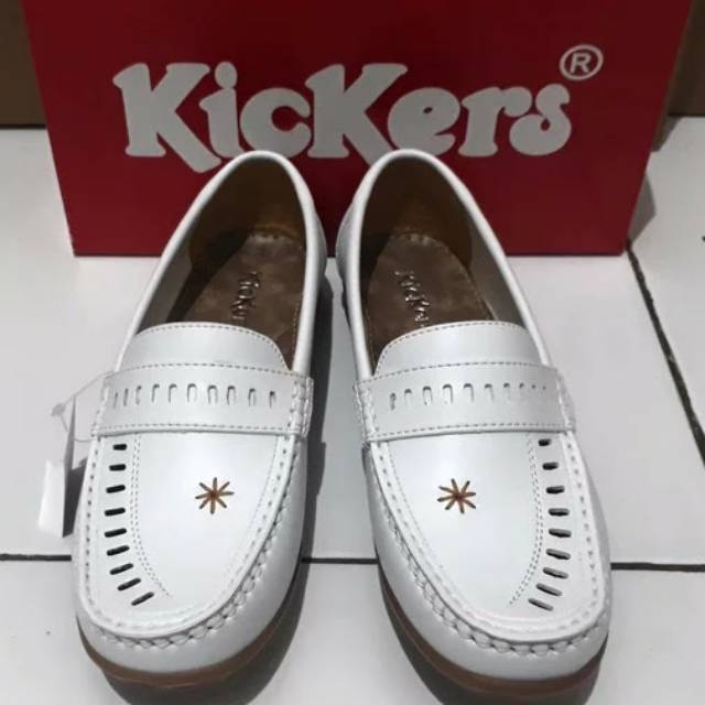 Jual Sepatu by kickers cewek kasual formal slip on selop kerja dinas ...