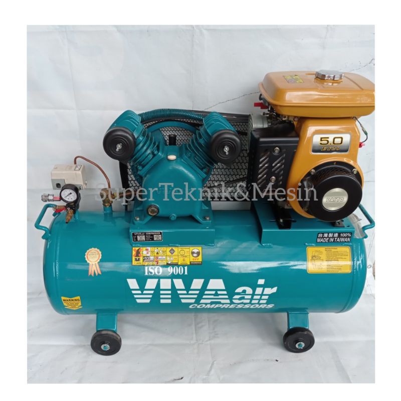 Jual Mesin Kompressor Angin VIVA AIR 2HP + Mesin Daito EY.20 | Shopee ...