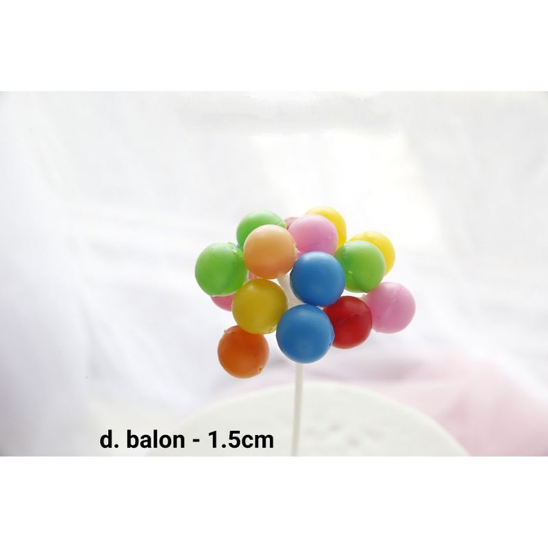 Jual TOPPER KUE TART / TOPPER BALON BENTUK BULAT | Shopee Indonesia