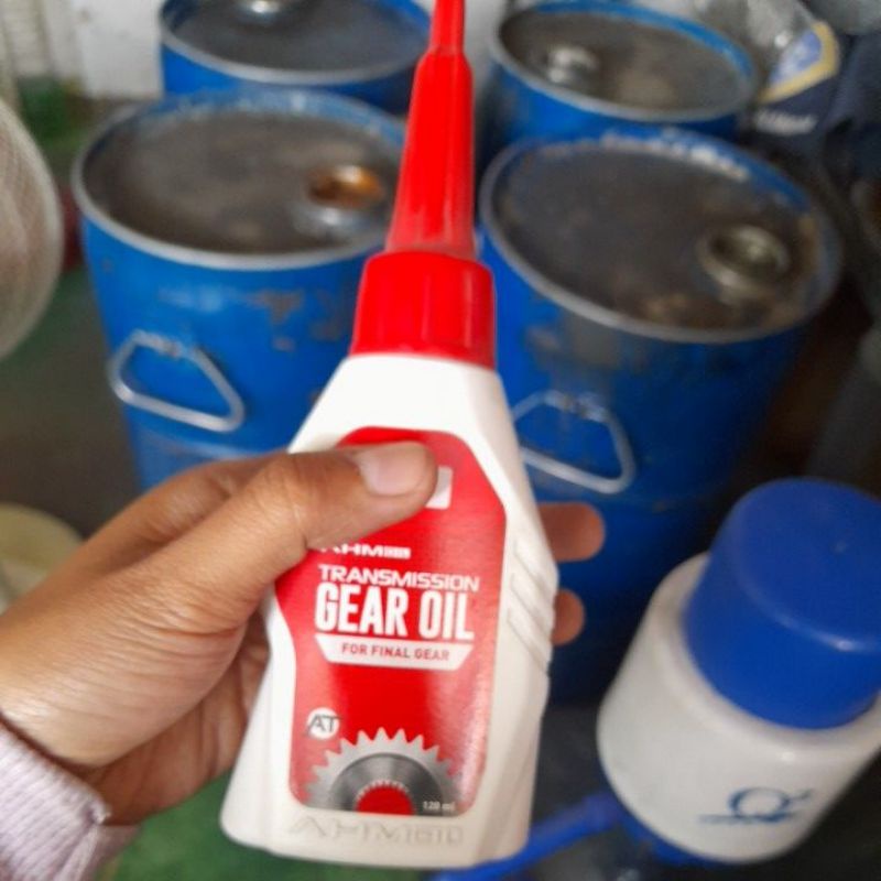 Jual AHM Oil Transmission Gear Oil AT Motor Matic Minyak Gir 120ml ...