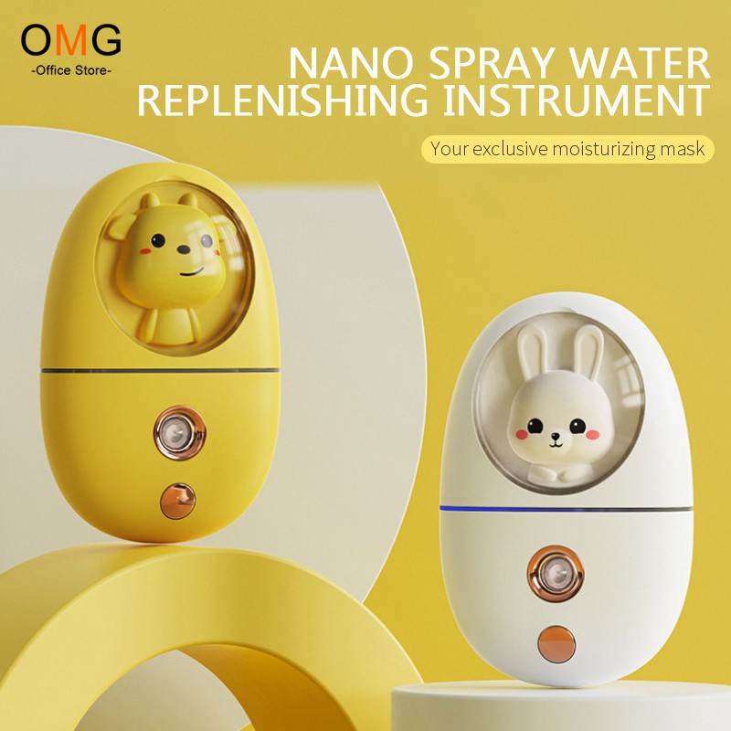 Jual Nano Spray Wajah Face Mist Sprayer Perawatan Wajah USB Humidifier Mini Face Portable Murah ...