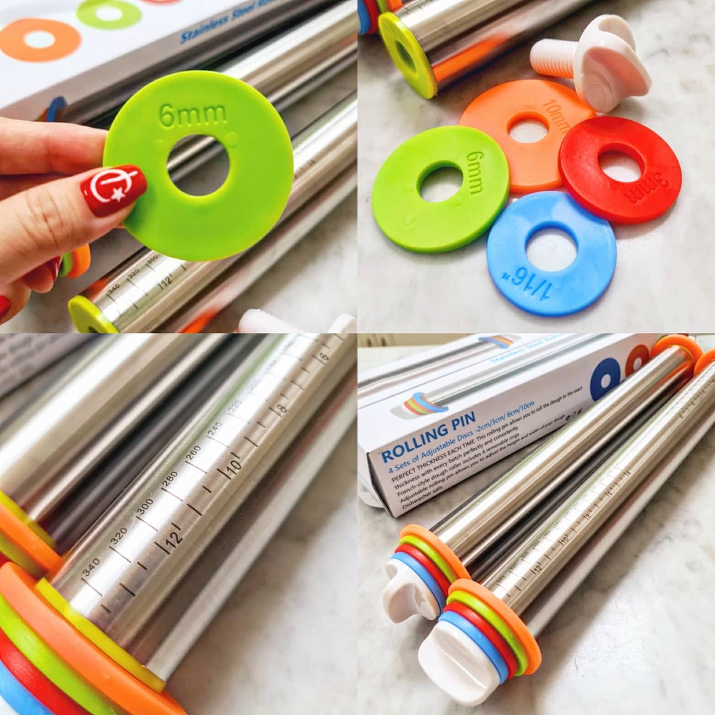 Jual ROLLING STICK ADJUSTABLE (STAINLESS) | Shopee Indonesia