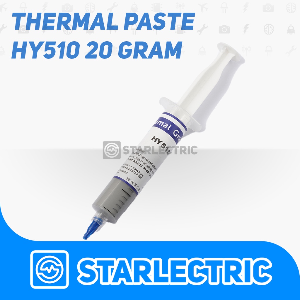 Jual HY510 Thermal Grease HY-510 Pasta Pendingin Heatsink Peltier 20 ...