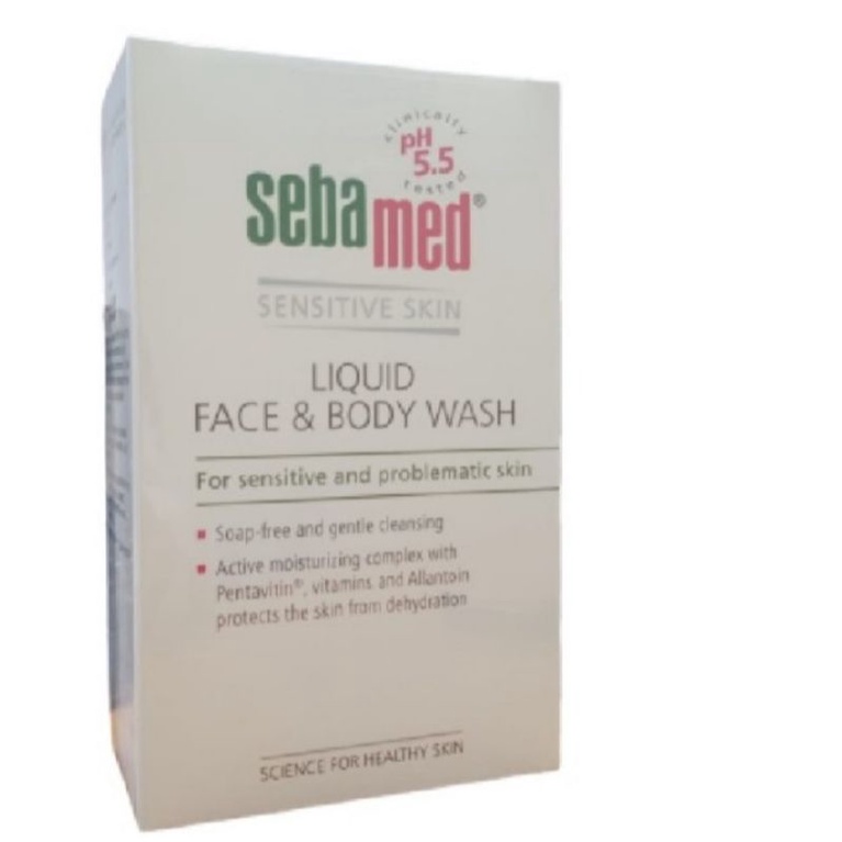 Jual SEBAMED Liquid Face & Body Wash 200 ml | Shopee Indonesia