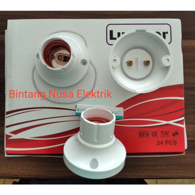 Jual Luminor LM-201 Fiting Plavon/ Fitting Plavon/ Fiting Plafon ...