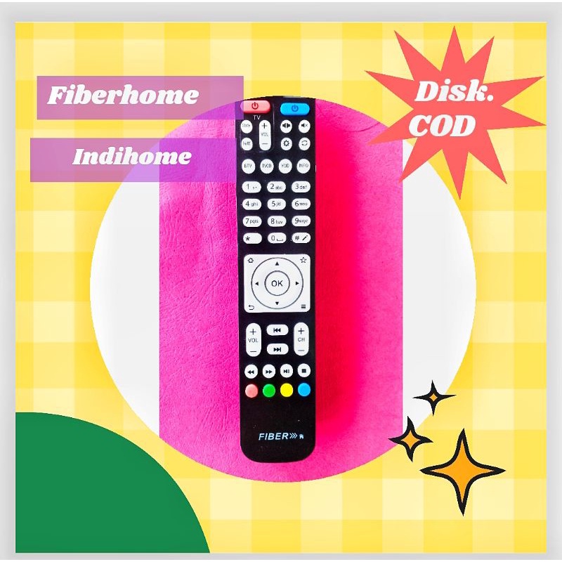 Jual Remot Fiberhome ZTE Indihome Stb Fiber | Shopee Indonesia