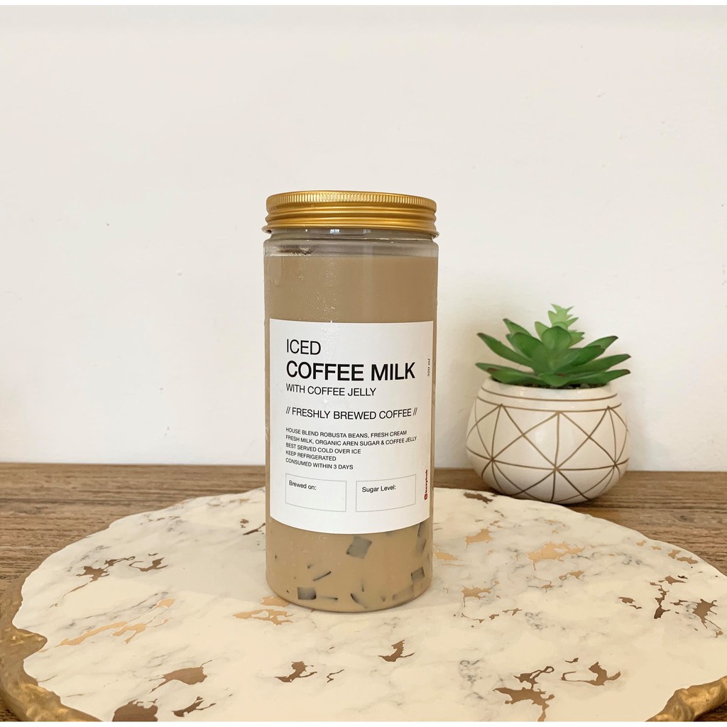 Jual Iced Coffee Jelly Kozy Hub / Es Kopi Jelly 500ml | Shopee Indonesia
