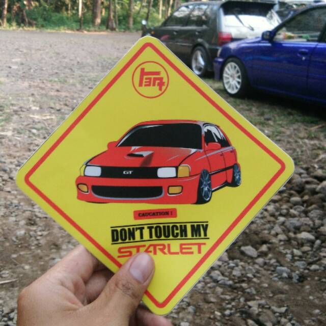 Jual Stiker Toyota Starlet Turbolook | Shopee Indonesia