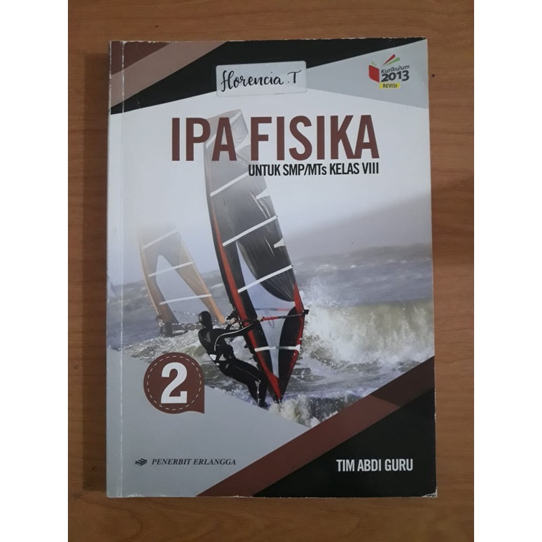 Jual Buku Kelas 8/SMP 2 - IPA FISIKA K13 revisi - Erlangga | Shopee Indonesia