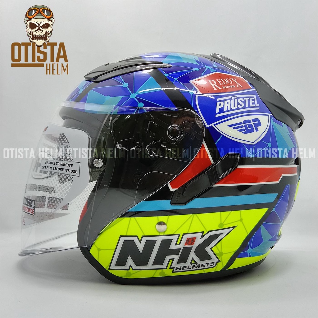 Jual HELM NHK R1 JACUB DOUBLE VISOR | MotoGP Edition | Shopee Indonesia