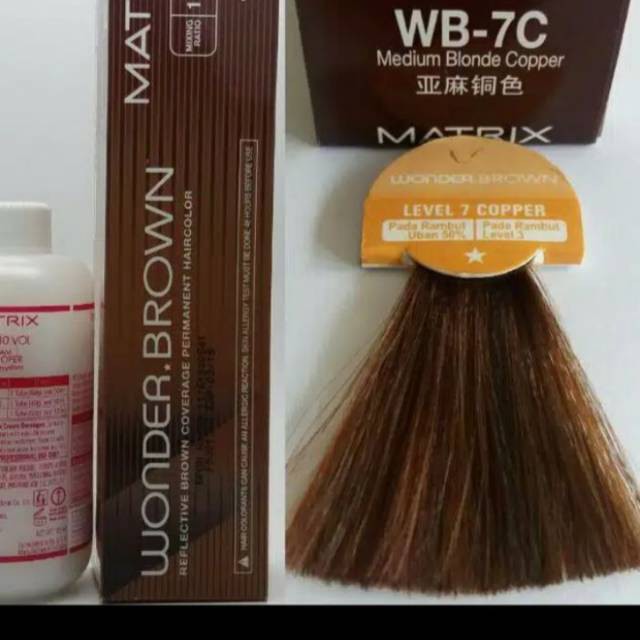 Jual Matrix Wonder Brown 90ml (Cat Rambut) | Shopee Indonesia
