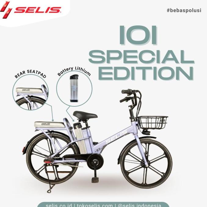 Jual Sepeda listrik Selis tipe IOI - Innovation Of Indonesia ada banyak ...