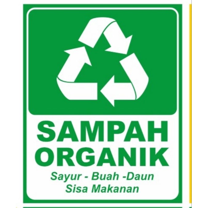 Jual STIKER TEMPAT SAMPAH,STIKER SAMPAH KERING, SAMPAH MEDIS | Shopee ...