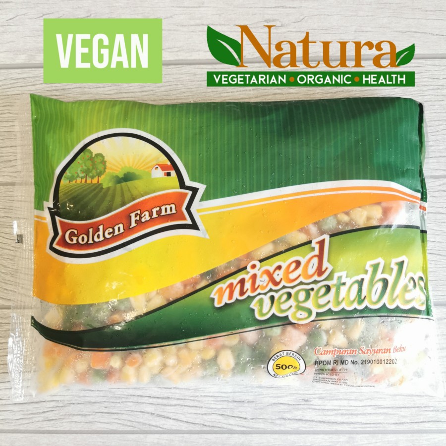 Jual Golden Farm Mixed Vegetables 500gr Sayuran Campur Beku | Shopee ...