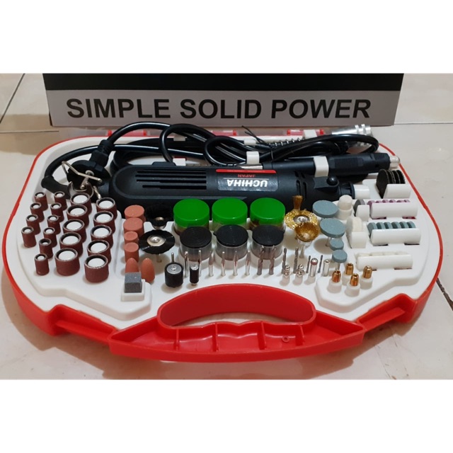 Jual Mesin Gerinda Tuner Mini Mesin Grinder Bor Botol UCHIHA | Shopee ...