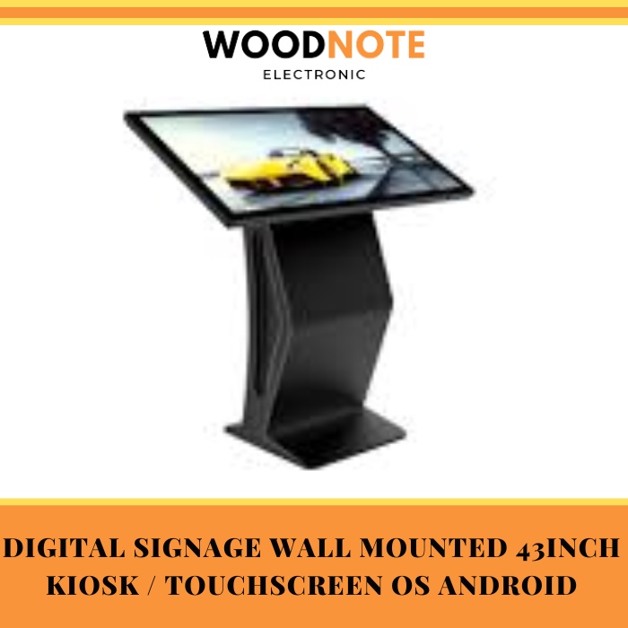 Jual DIGITAL SIGNAGE WALL MOUNT 43 INCH / KIOSK / TOUCHSCREEN OS ...