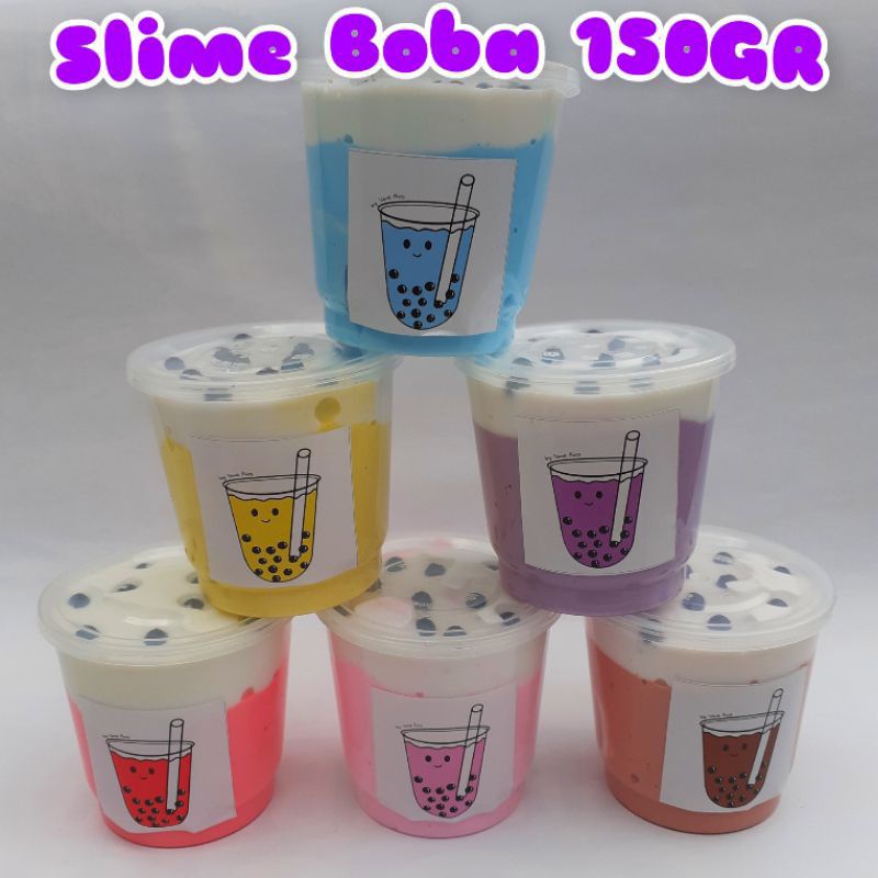 Jual Milky boba slime 150ml | Shopee Indonesia