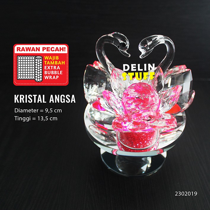 Jual Kristal Angsa / Angsa Kristal / Souvenir Pernikahan / Hadiah ...