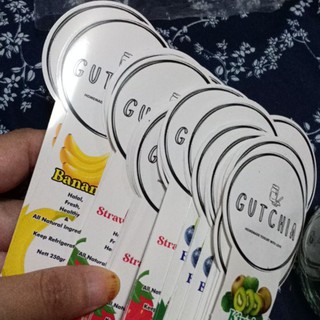 Jual Stiker Label Toples Kue Kering / Label Kue Kering Lebaran Label ...