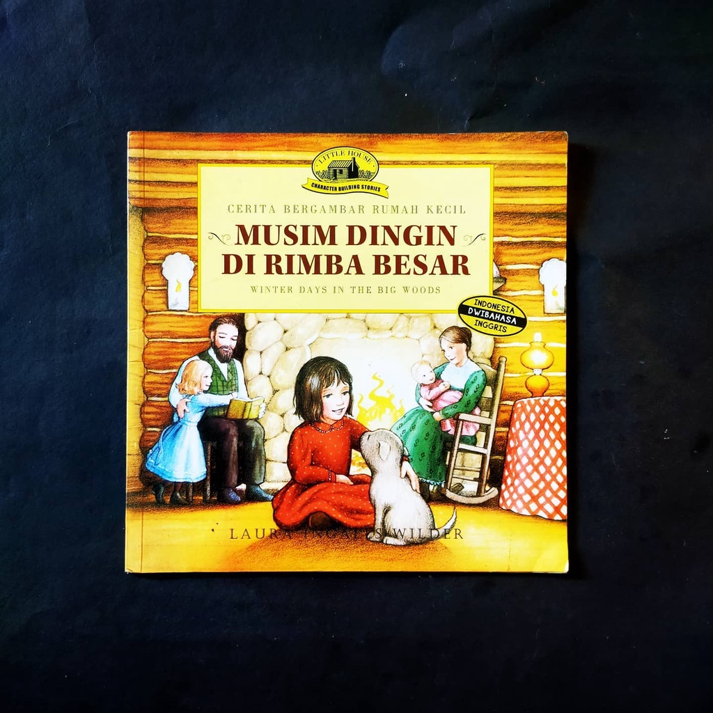Jual Laura Ingalls Cerita Bergambar Rumah Kecil Musim Dingin di Rimba ...