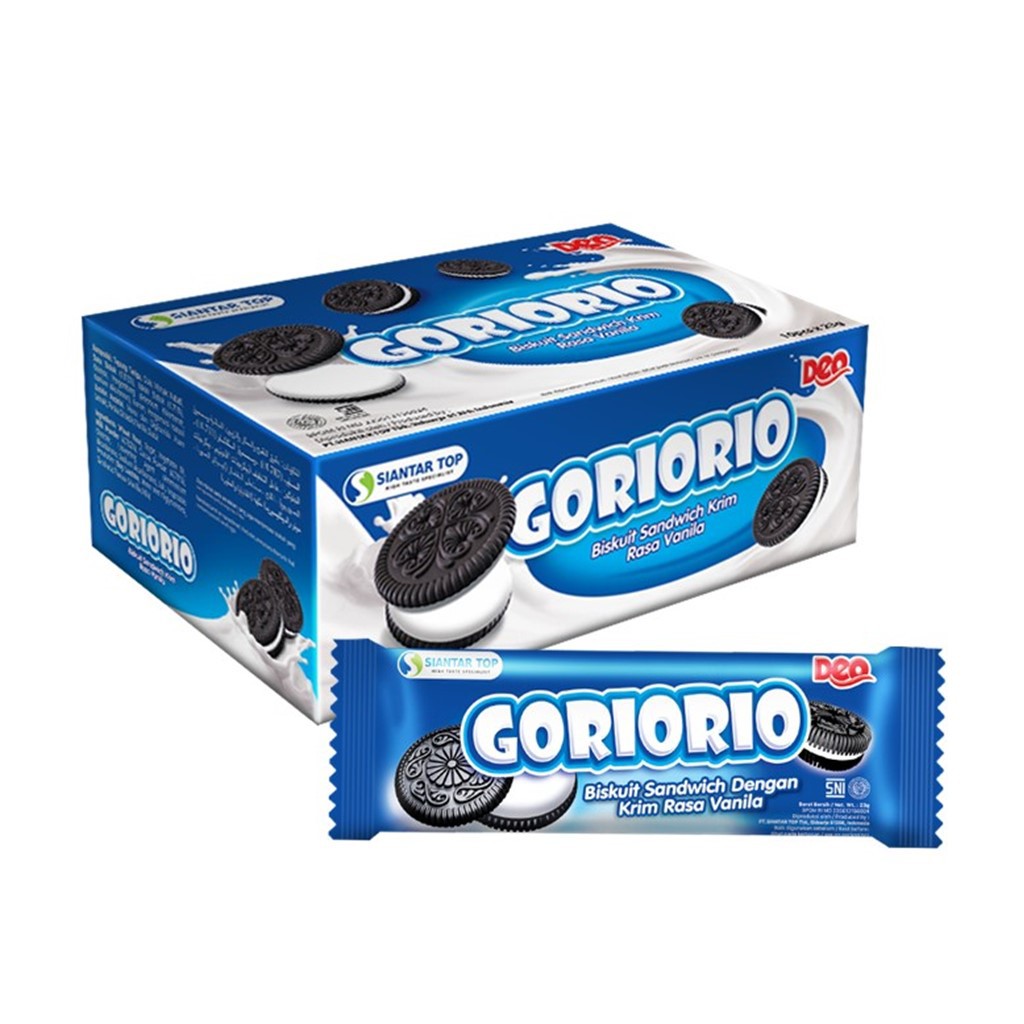 Jual GORIORIO VANILA 23 gram x 10Pcs [1 Box] | Shopee Indonesia