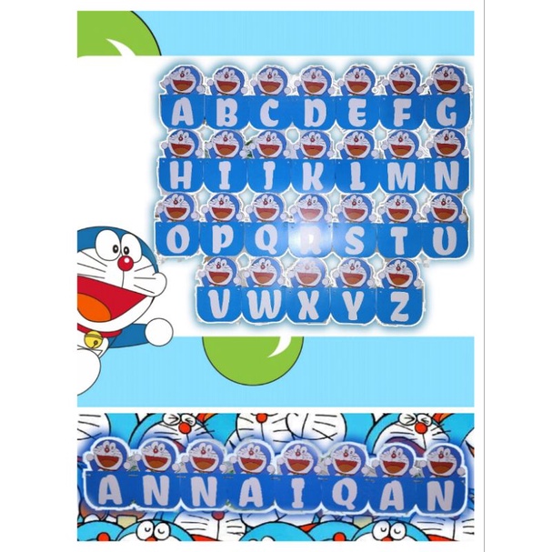 Jual Banner Custom, Banner Ulang Tahun, banner doraemon | Shopee Indonesia