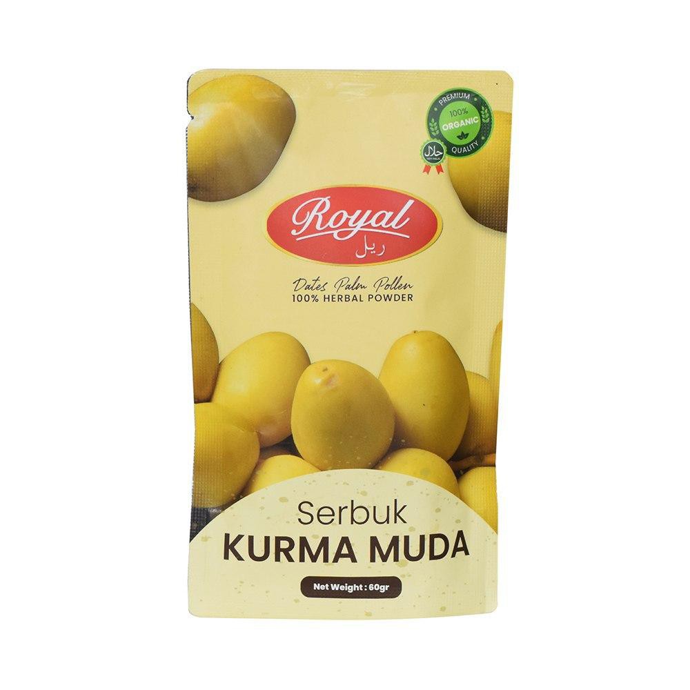 Jual Serbuk Kurma Muda Royal 60 gram / Kurma Serbuk / Kurma Muda Serbuk ...
