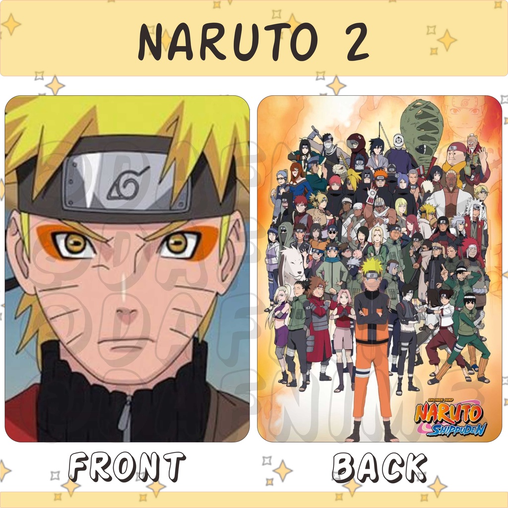 Jual NARUTO ANIME EDITION PHOTOCARD ANIME | Shopee Indonesia