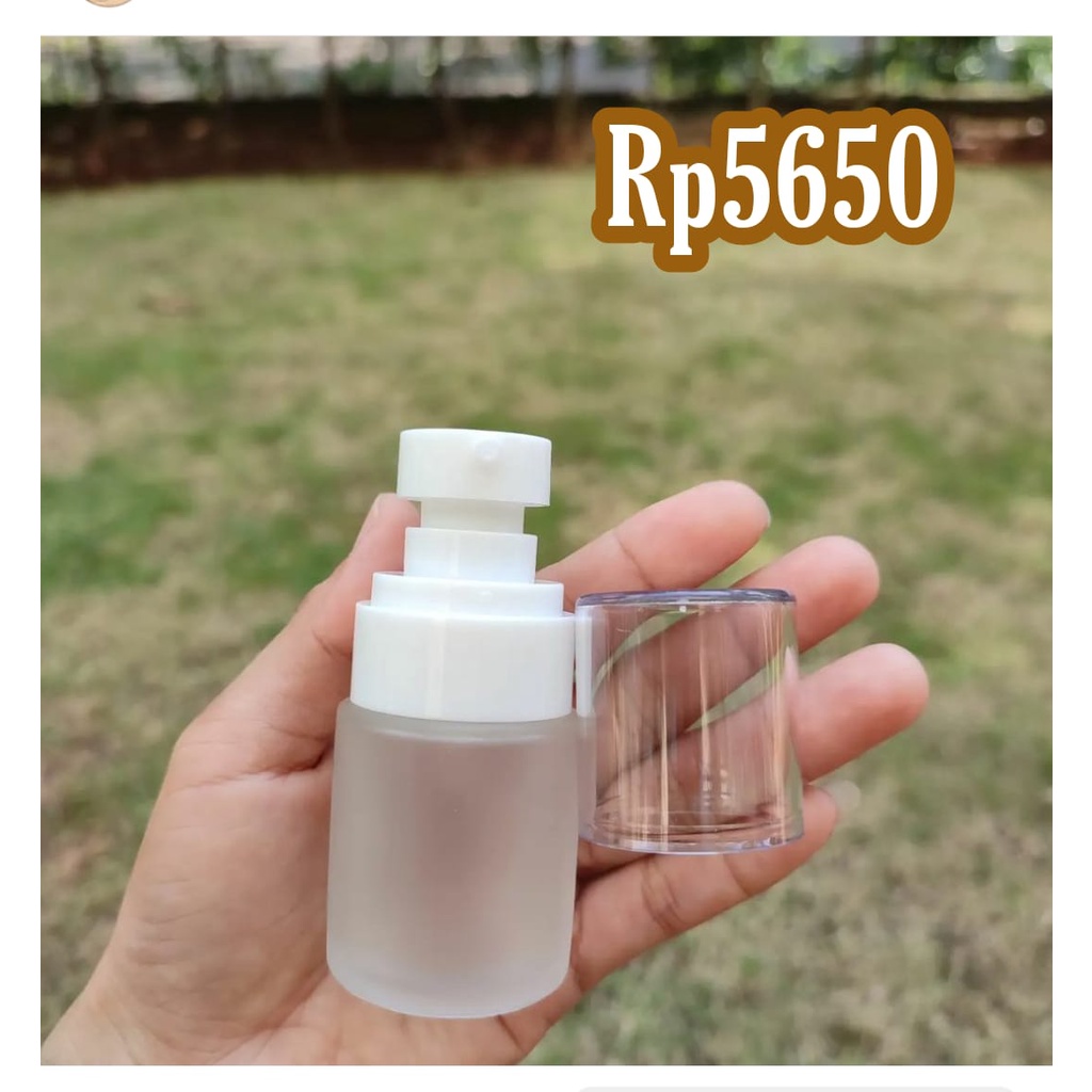 Jual Botol Serum Kaca 20ml Wadah Skincare Kosmetik Anti Aging Pelembab ...