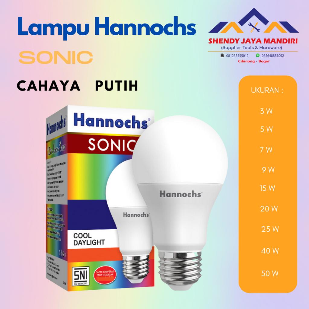 Jual Bola Lampu Led Hannochs Sonic 9 Watt Bohlam Hannochs Led Sonic 9 W | Shopee Indonesia