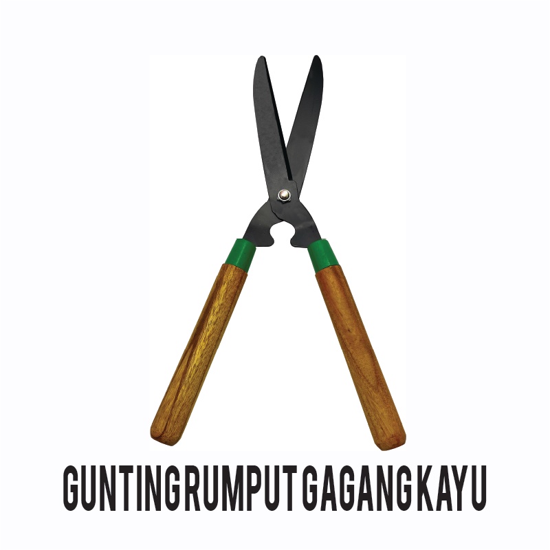 Jual Gunting Rumput / Gunting Taman / Gunting Rumput Gagang Kayu ...