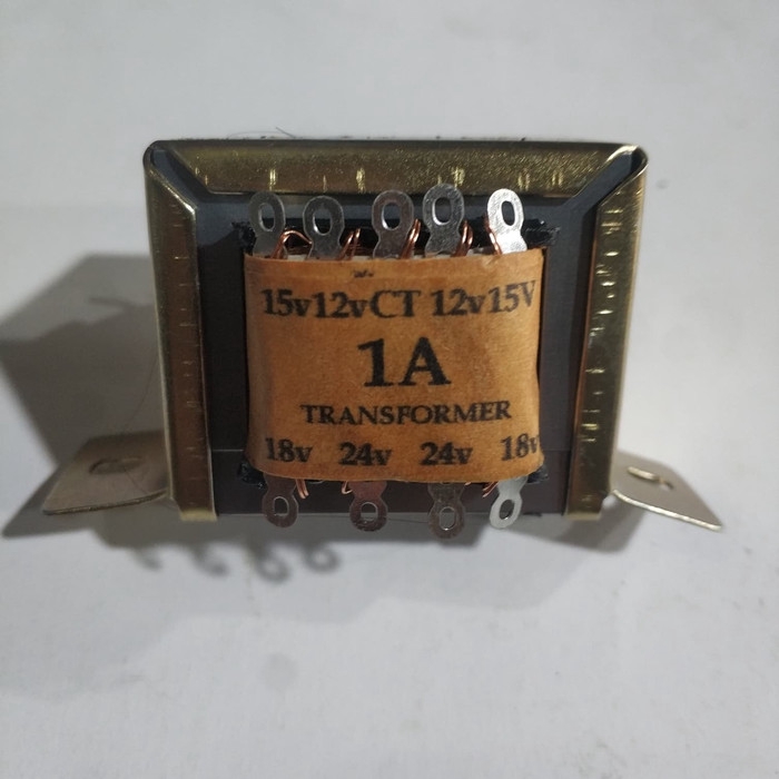 Jual Travo Proton 1A CT 12v 15v 18v 24v / Travo 1A Proton CT / Travo 1 ...