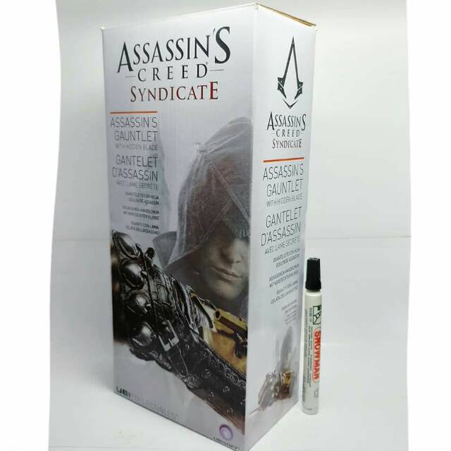 Jual Assasin creed syndicate gauntlet jacob hidden blade mainan senjata ...